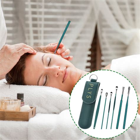 100fens Ear Wax Cleaning Tool Kit Portable Ear Wax Cleaning Kit