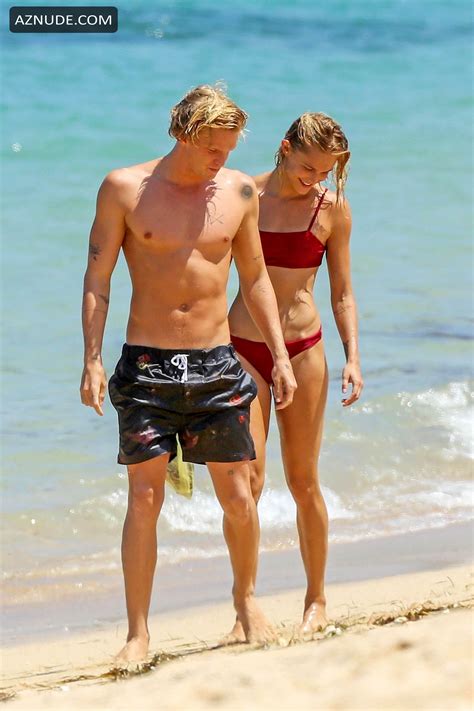Clair Wuestenberg Sexy With Cody Simpson At The Beach In Bali Together