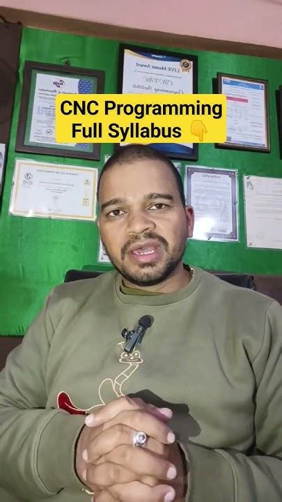 Cnc Programming Full Syllabus Cnc Cncprogramming Cnctraining Youtube