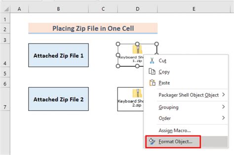 How To Attach Zip File In Excel Quick Tricks Exceldemy