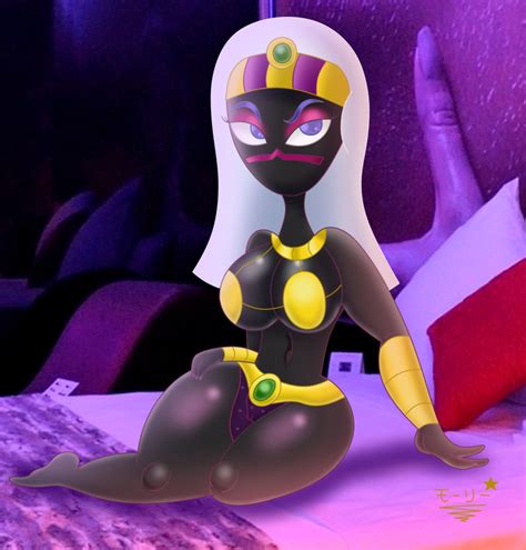 Rule 34 Alien Alien Girl Alien Humanoid Big Breasts Black Body Duck Dodgers Looney Tunes