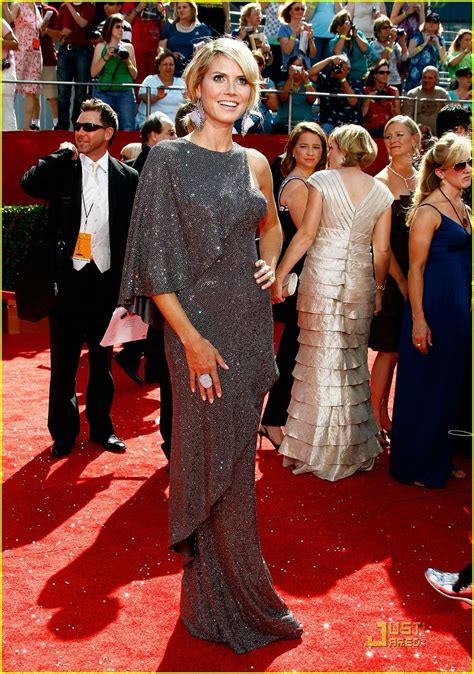 Heidi Klum Emmys Red Carpet Photo Emmys Heidi Klum Howie Mandel Jeff