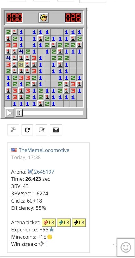 My First 8 Found After Nine Months Of Sweeping Rminesweeper