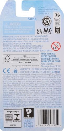 Mattel Disney Princess Frozen Anna Doll Ct Ralphs