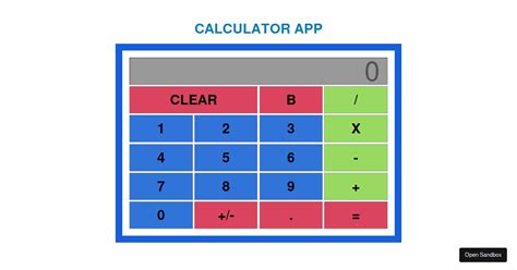 React Codesandbox