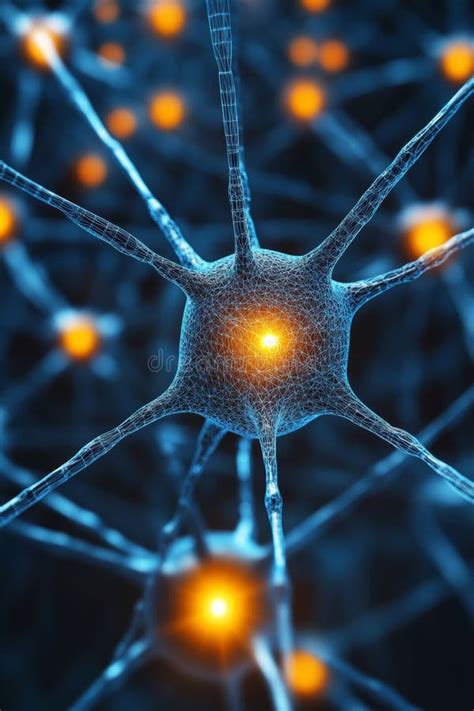 Interconnected Neural Network Nodes For Multimedia Processing Artificial Intelligence Concept