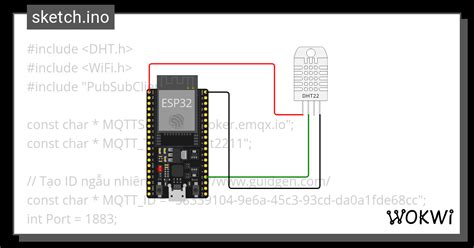 Dht22 Wokwi ESP32 STM32 Arduino Simulator
