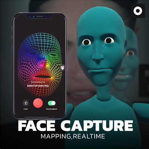 face capture ตรวจจับเคลื่อนไหวใบหน้า การพูด แสดงอารมณ์ realtime live