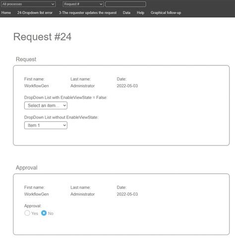 Form Designer Dropdownlist Controls Selected Value Not Submitted To The Server When Its