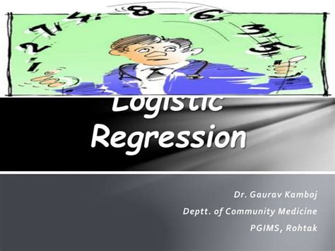 Logistic Regression With SPSS Examples PPTX Physics Science