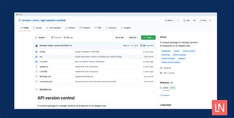 Implementing Version Control For Api Specifications In Laravel