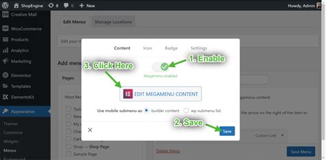 How To Create Vertical Mega Menu In Elementor Elementskit