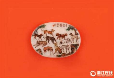 餘姚微雕藝術家毫釐之間作十犬圖 取材於清朝作品 每日頭條