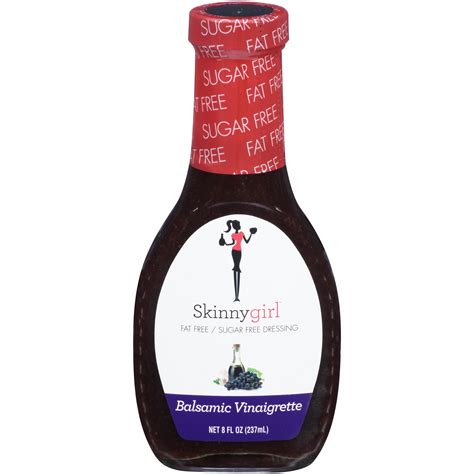 Skinnygirl Balsamic Vinaigrette Salad Dressing 8 Fl Oz Gluten Free