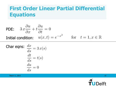 Ppt First Order Partial Differential Equations Powerpoint Presentation Id285859