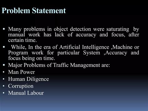 Traffic Violation Detector Using Object Detection Pptx