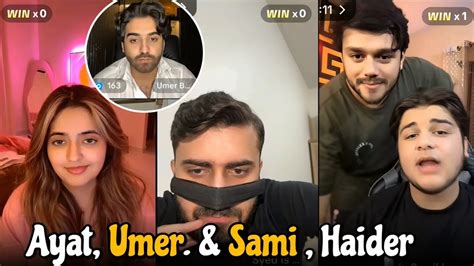 September 12 2025 Tiktok Live Match 😂 Ayat Akbar Umer Butt And Sami
