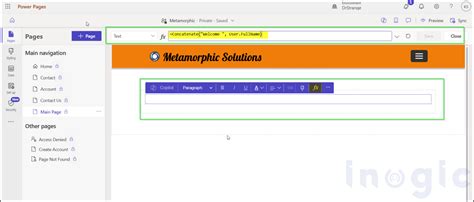 Step By Step Guide For Using Power Fx In Power Pages Preview