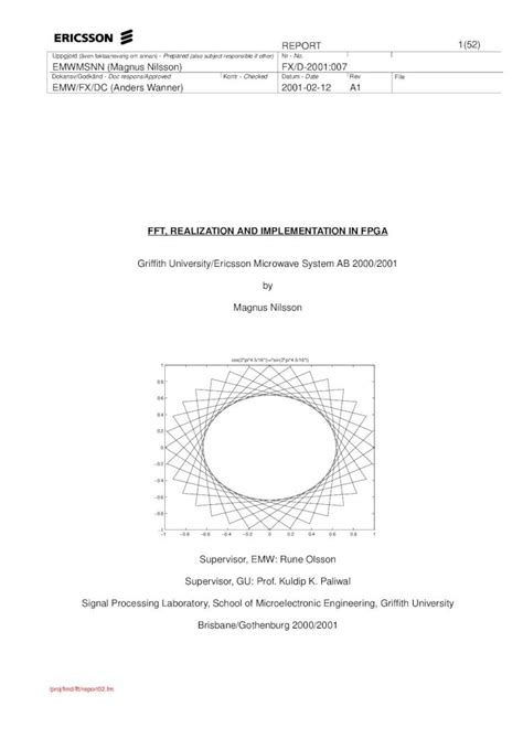 Pdf Fft Implementation In Fpga Dokumentips