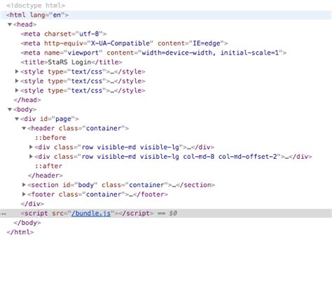 Nodejs Bundlejs Served Via Webpack Not Working For Webpack Dev