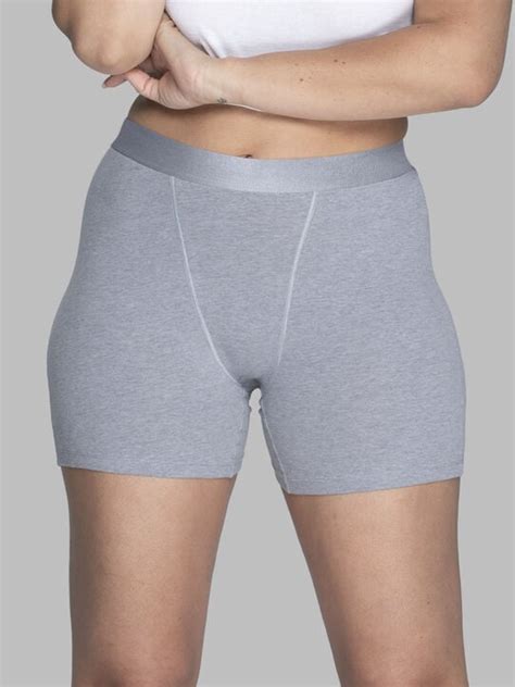 Womens 360 Stretch Comfort Cotton Boxer Brief Underwear 4 Pack