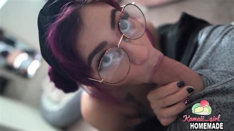 Busty Latina At Cum On Glasses Blowjob Finish Cumshot Glasses Pov Angel Hott