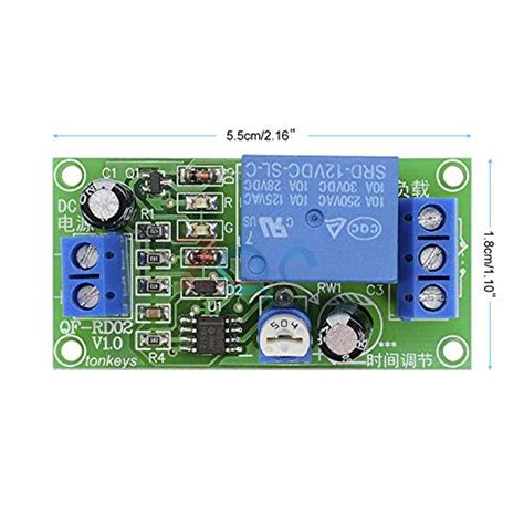 Ne555 Dc 12v 10a Timer Delay Relay Module