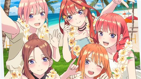 Gotoubun No Hanayome Anime Special Confirms September Th Screenings Namicomi