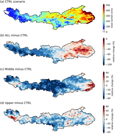 Spatial Distributions Of Weather Research Forecasting Model Download Scientific Diagram