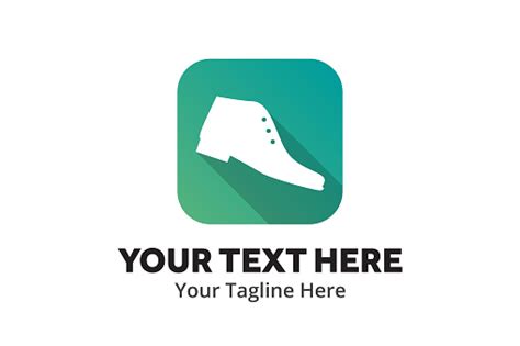 간단한 남성 신발 로고 창조적 인 디자인으로 플랫 스타일 정체성과 비즈니스를위한 남성 신발 로고 창조적 인 디자인 0명에 대한