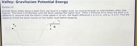 solved puntos 10 a small block slides along a track from one