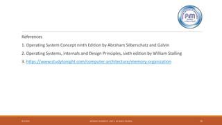 Memory Hierarchy Unit 2 By Ram K Paliwal PPT