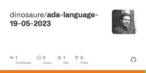 Github Dinosaureada Language 19 05 2023
