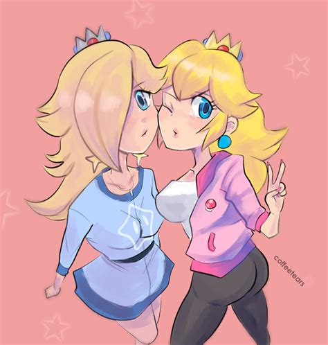 Casual Peach And Rosalina R Mario
