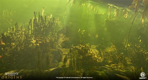 Artstation Assassins Creed Origins Underwater Environment Art Hoo