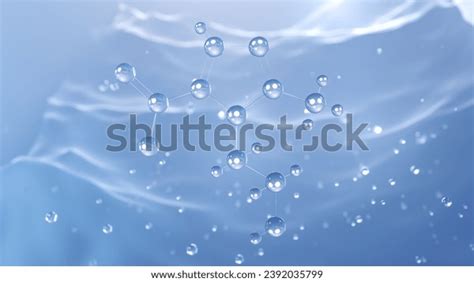 Metronidazole Molecular Structure 3d Model Molecule Stock Illustration