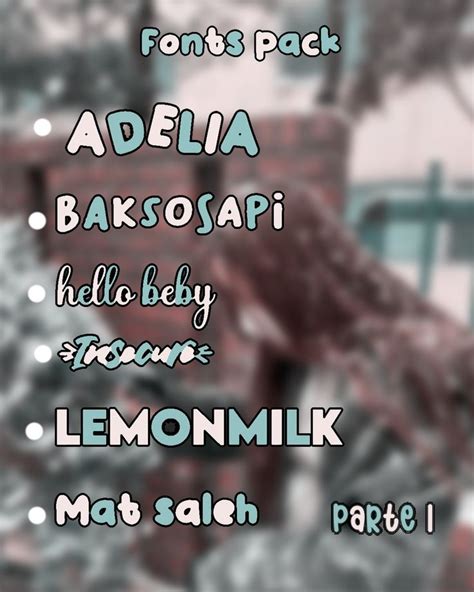 fonts pack part 1 font packs fonts