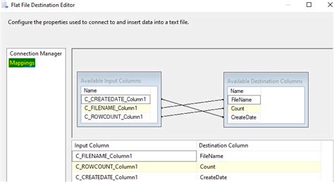 how to parse 3 rows in a file to a 1 row in a table with 3 columns