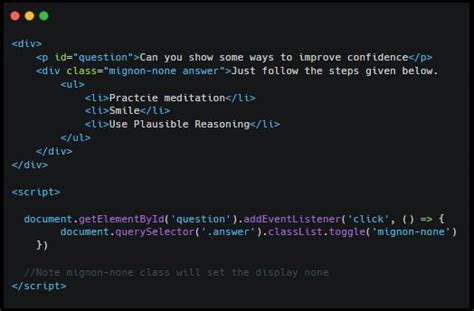 Classlisttoggle Function For Dom Elements Shabie Ul Hassan Posted On The Topic Linkedin