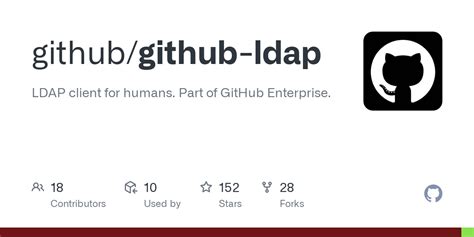 Github Githubgithub Ldap Ldap Client For Humans Part Of Github