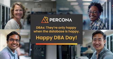 Percona On Linkedin Dbaday Opensource Dba