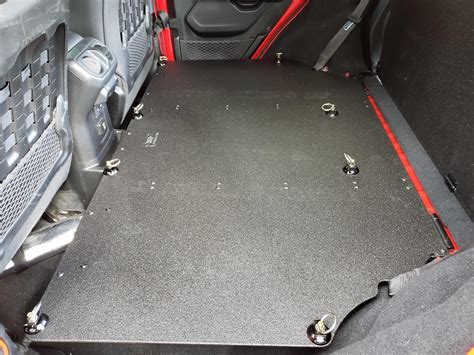 Modifications To The Springtail Solutions Rear Seat Delete Platform
