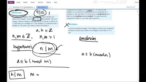 if n divides m and a congruent to b mod m then a congruent to b mod n