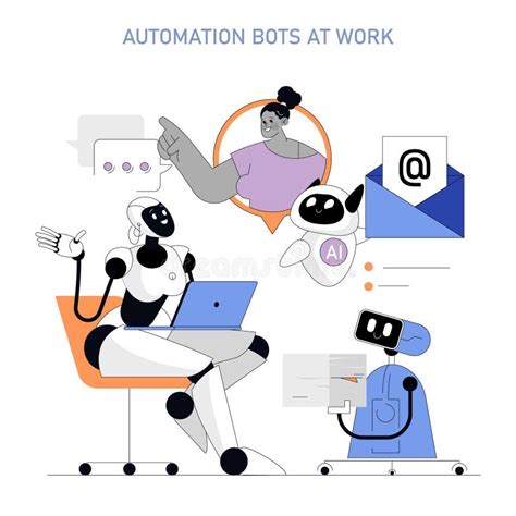 Business Process Automation Flat Vector Stock Vector Illustration Of Task Business 356501030