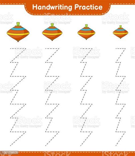 필기 연습 소용돌이 장난감의 라인을 추적 교육 어린이 게임 인쇄 워크 시트 벡터 일러스트레이션 0명에 대한 스톡 벡터 아트 및 기타 이미지 Istock