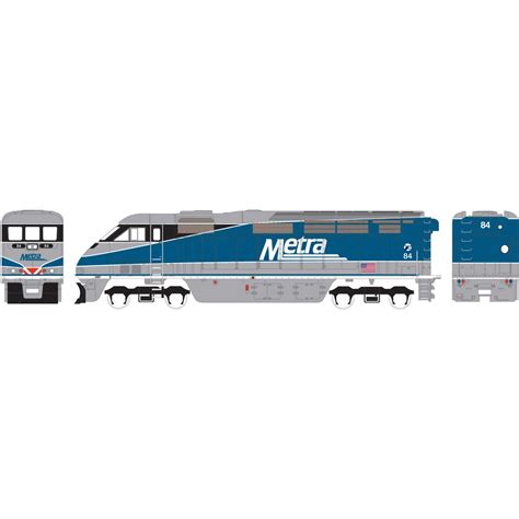 Athearn N F59phi Metra Spring Creek Model Trains