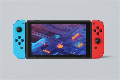 Nintendo Switch Gaming Mockup Mockup Daddy