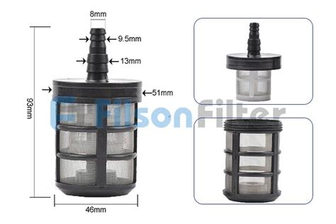 Pvc Suction Strainer Filson Filter