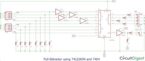 Full Subtractor Circuit And Its Construction