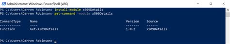 X509 Details A Powershell Module For Decoding X509 Certificates